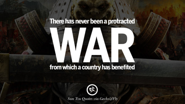 18 Quotes from Sun Tzu Art of War for Politics, Business and Sports