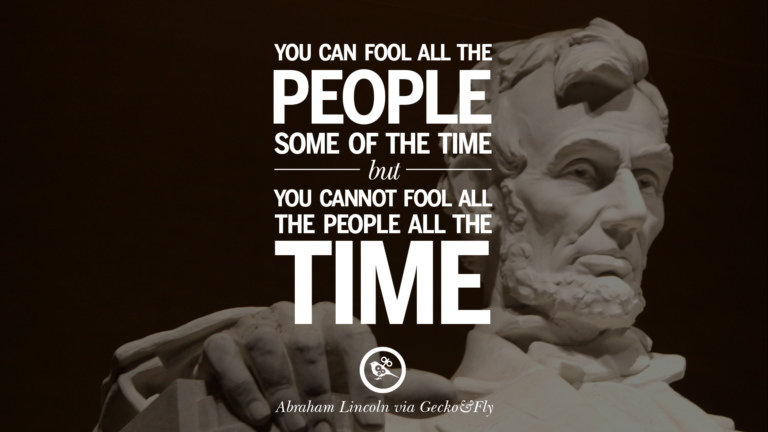 20 Greatest Abraham Lincoln Quotes on Civil War, Liberties, Slavery and ...