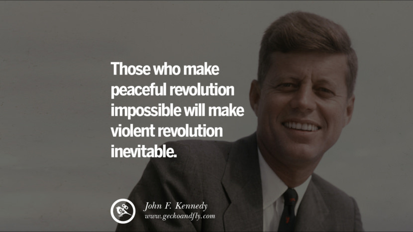 16 Famous President John F. Kennedy Quotes on Freedom, Peace, War and ...