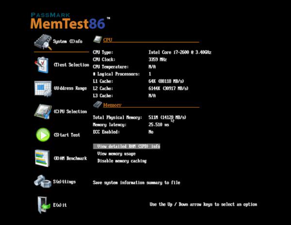 7 Freeware - Test RAM For Bad Memory On Windows, Linux and macOS