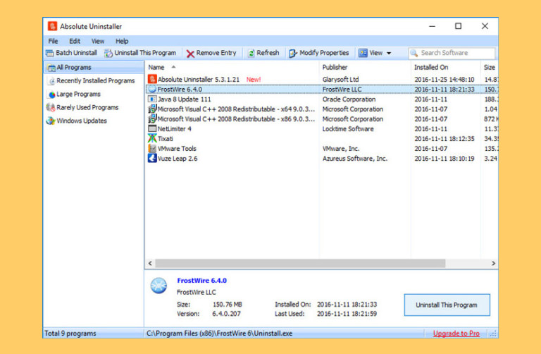 12 Free Microsoft Windows Uninstaller Utilities - Remove All Files And ...