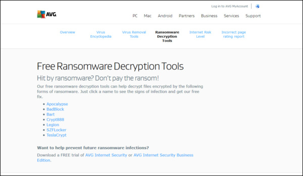 100 Free Ransomware Decryption Tools To Remove And Unlock Encrypted Files