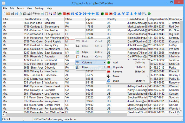 9 Free CSV Editors For Accounting Or Editing SQL Database Backup Files
