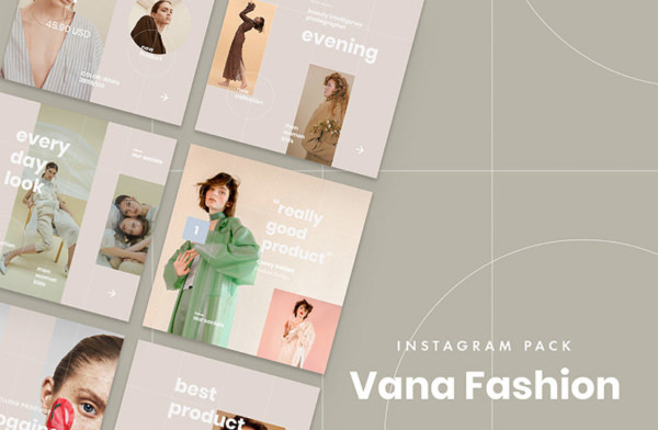 19 Free Instagram Square Templates For Social Media Influencers