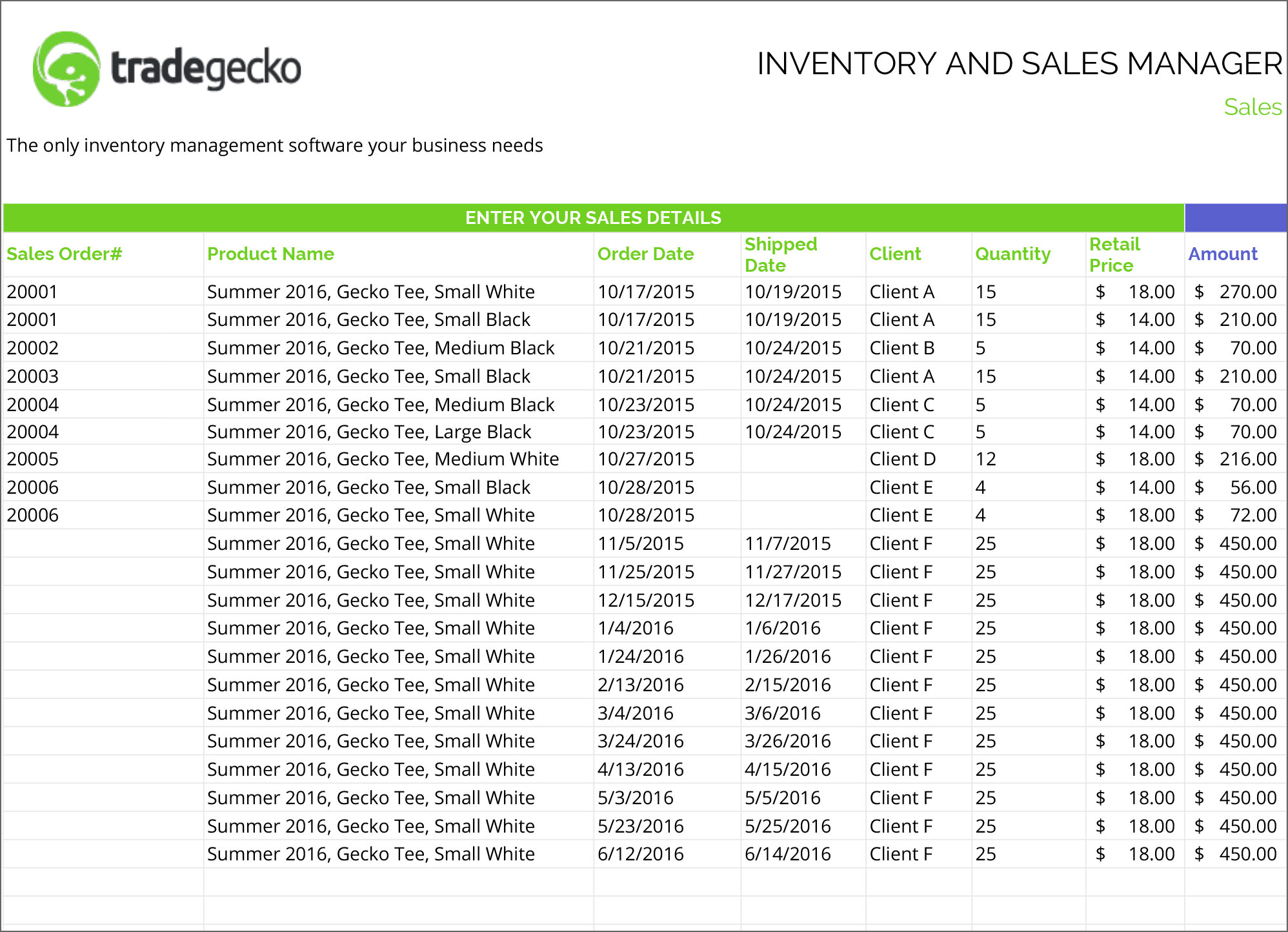 13 Free Stock Inventory And Checklist Templates For SME Businesses