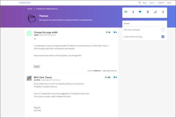 6 Open Source Forum Software - Minimalist, Simple, Modern And Clean